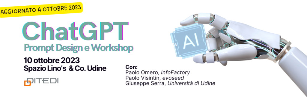 ChatGPT: Prompt Design e Workshop - Ditedi