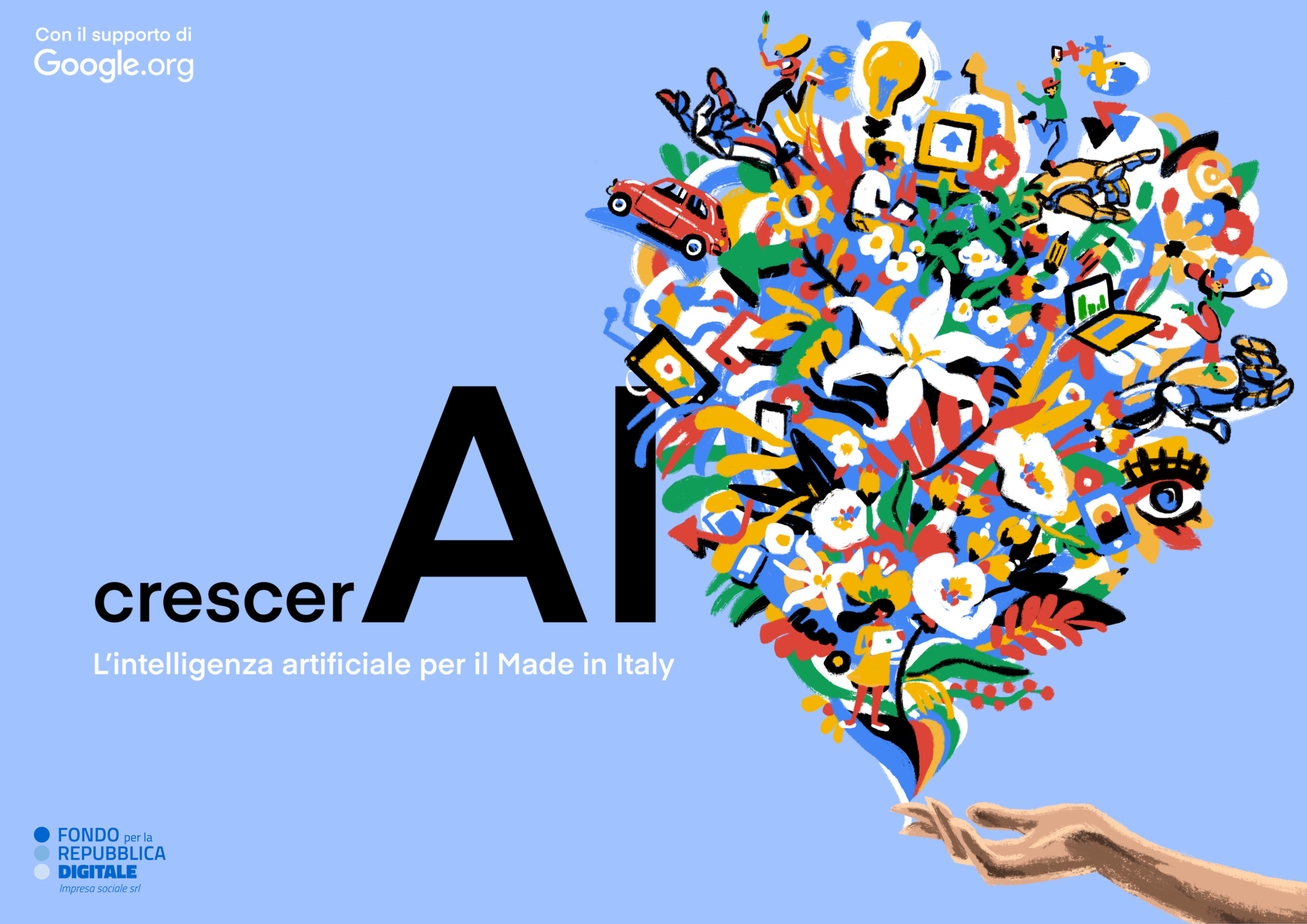 Bando crescerAI: l'intelligenza artificiale per il Made in Italy